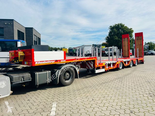 Location semi remorque Kässbohrer porte engins KSLA RJ Mega Jumbo ...