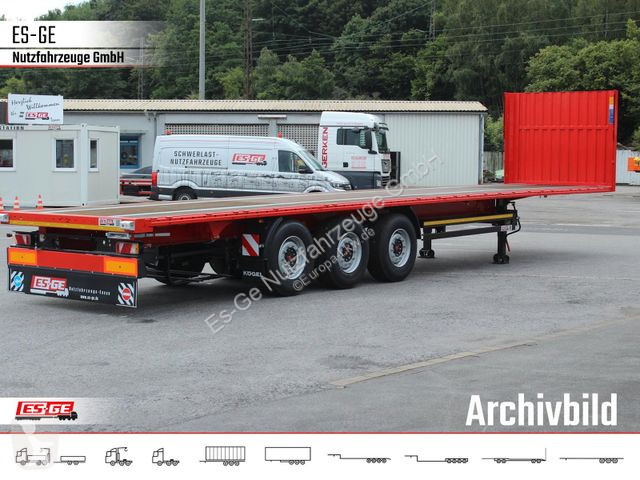 Semi remorque plateau Kögel Multi Chassis. Rungen neuve - n°10815712