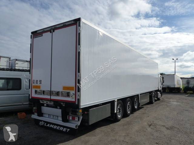 Semi remorque frigo Lamberet 3 essieux occasion - n°10836444