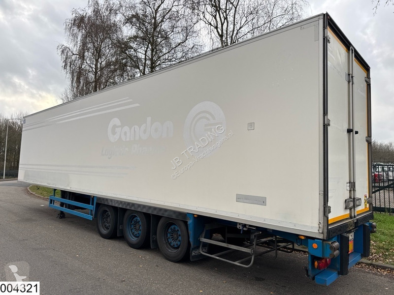 Semi remorque frigo mono température Chereau Koel vries Carrier Vector ...