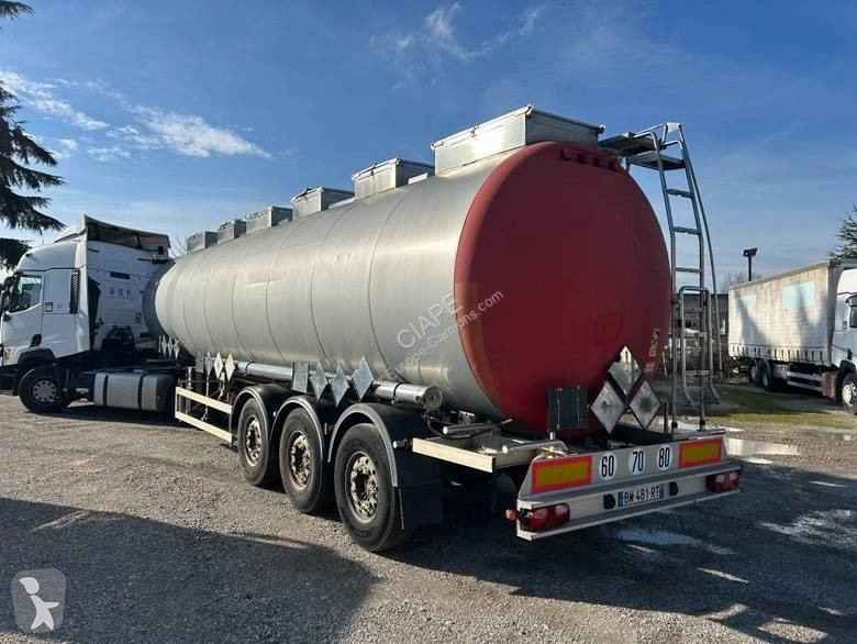 Used Magyar chemical tanker semi-trailer 3 axles - n°11110939