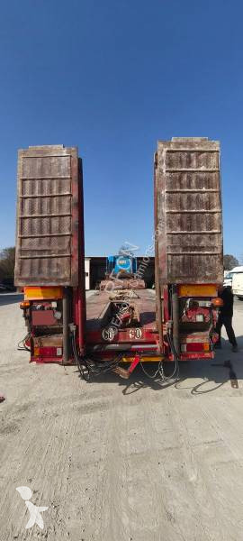 Semi remorque porte engins Nooteboom 5 essieux Plus de 3 essieux ...