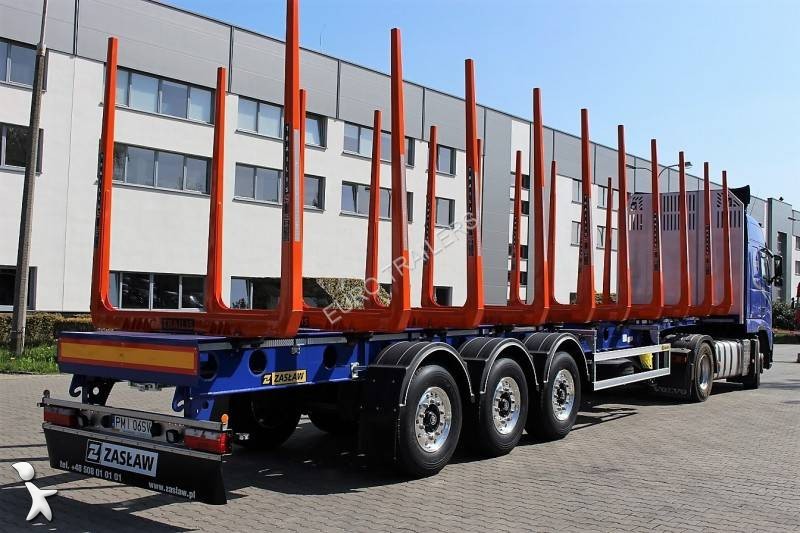 Semi remorque grumier Zasław NL 13 KP 3 essieux neuve - n°470604