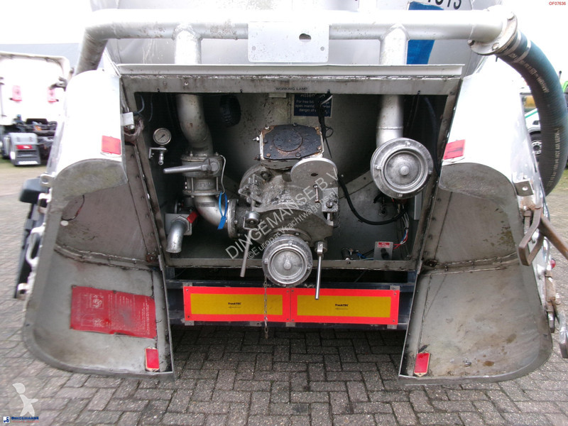 Semi remorque Feldbinder benne Powder tank alu 38 m3 (tipping) 3 ...