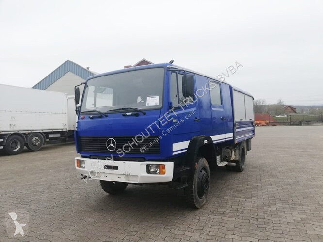 Camion Mercedes cassone 917 AF 4x4 Doka AF 4x4 Doka Standheizung 4x4 ...
